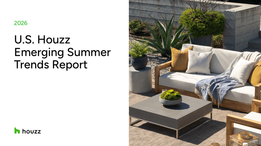 8 emerging summer trends from Houzz report | Home Textiles Today